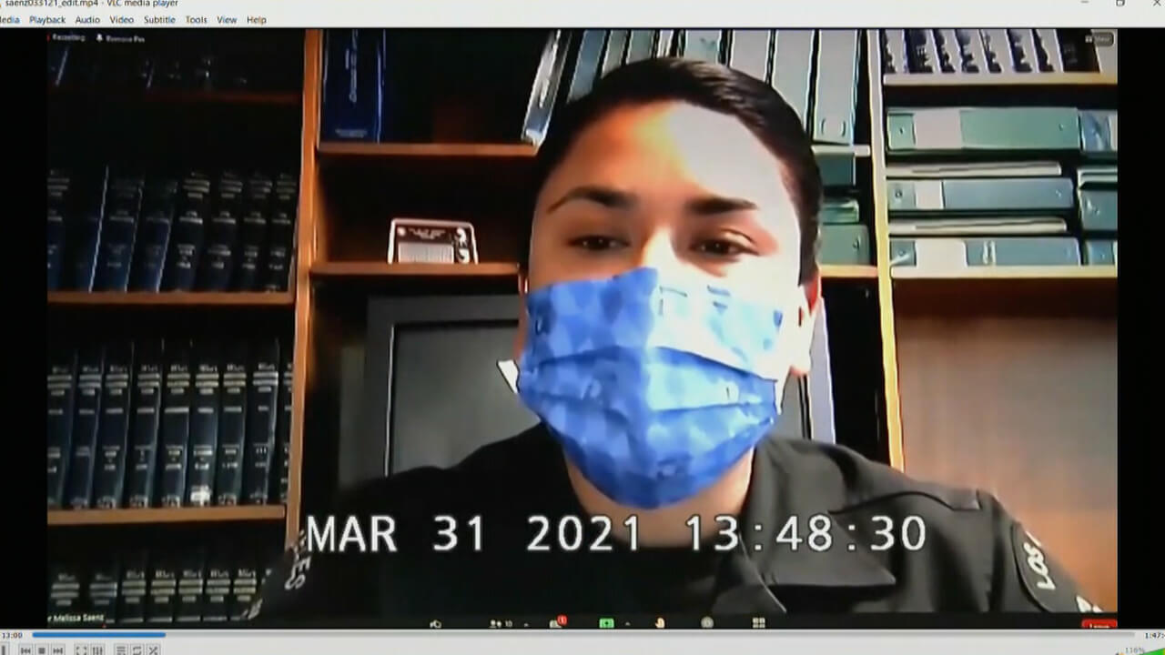 33-Depp v. Heard: Ofc. Melissa Saenz | Court TV Video