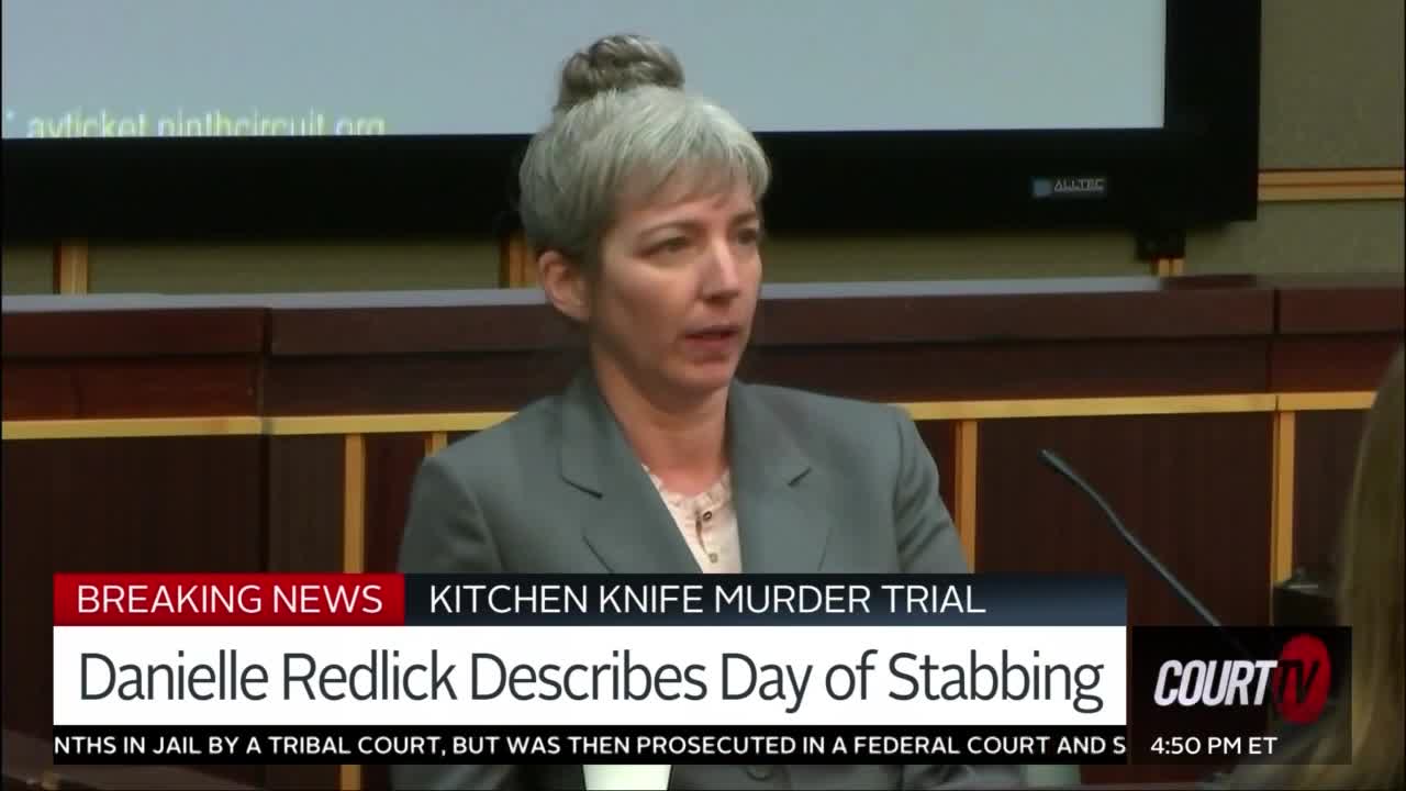 Redlick Describes What Happened on Day of Stabbing | Court TV Video