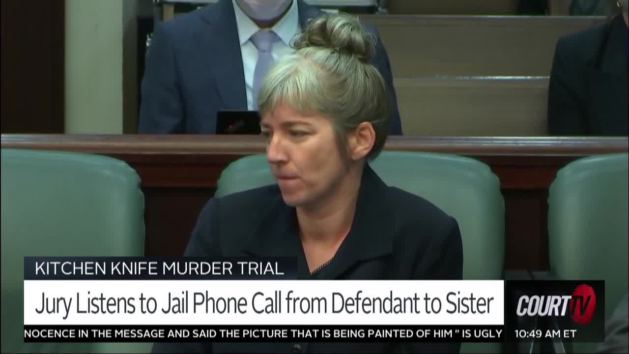 Kitchen Knife Murder Trial: Jury Hears Jail Phone Calls from Defendant ...