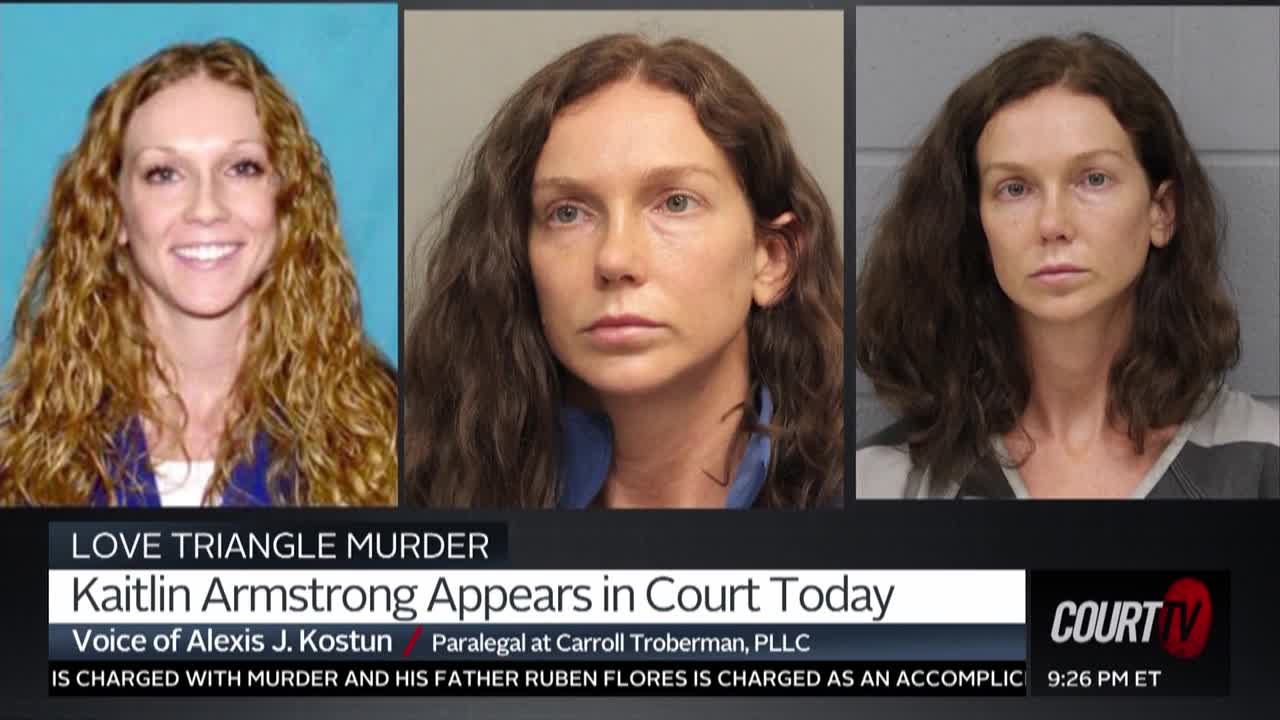 Love Triangle Murder: Kaitlin Armstrong Appears in Court | Court TV Video
