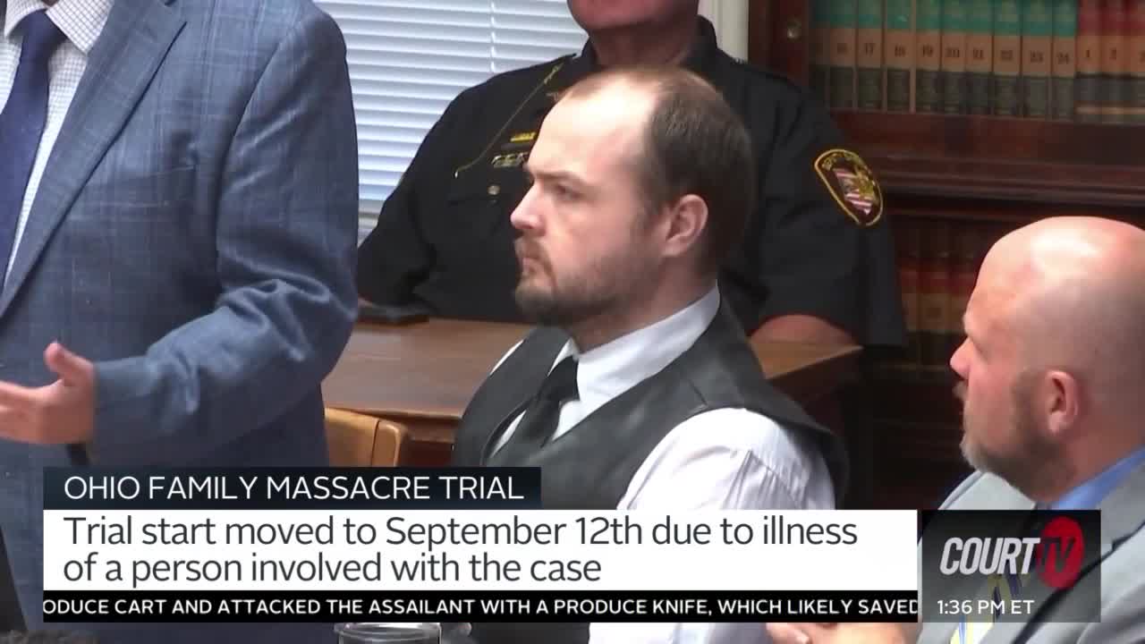 Opening Statements Delayed in Ohio Family Massacre Trial | Court TV Video