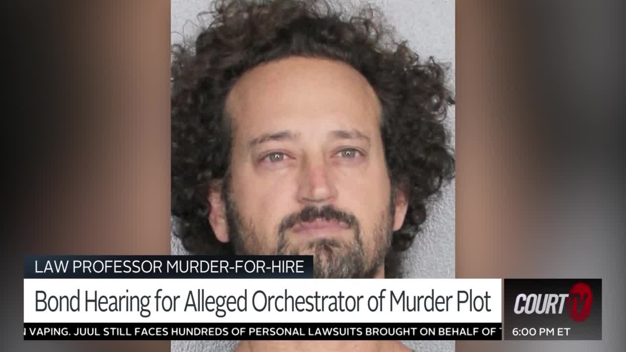 Law Professor Murder for Hire: Bond Hearing Set for Friday | Court TV Video