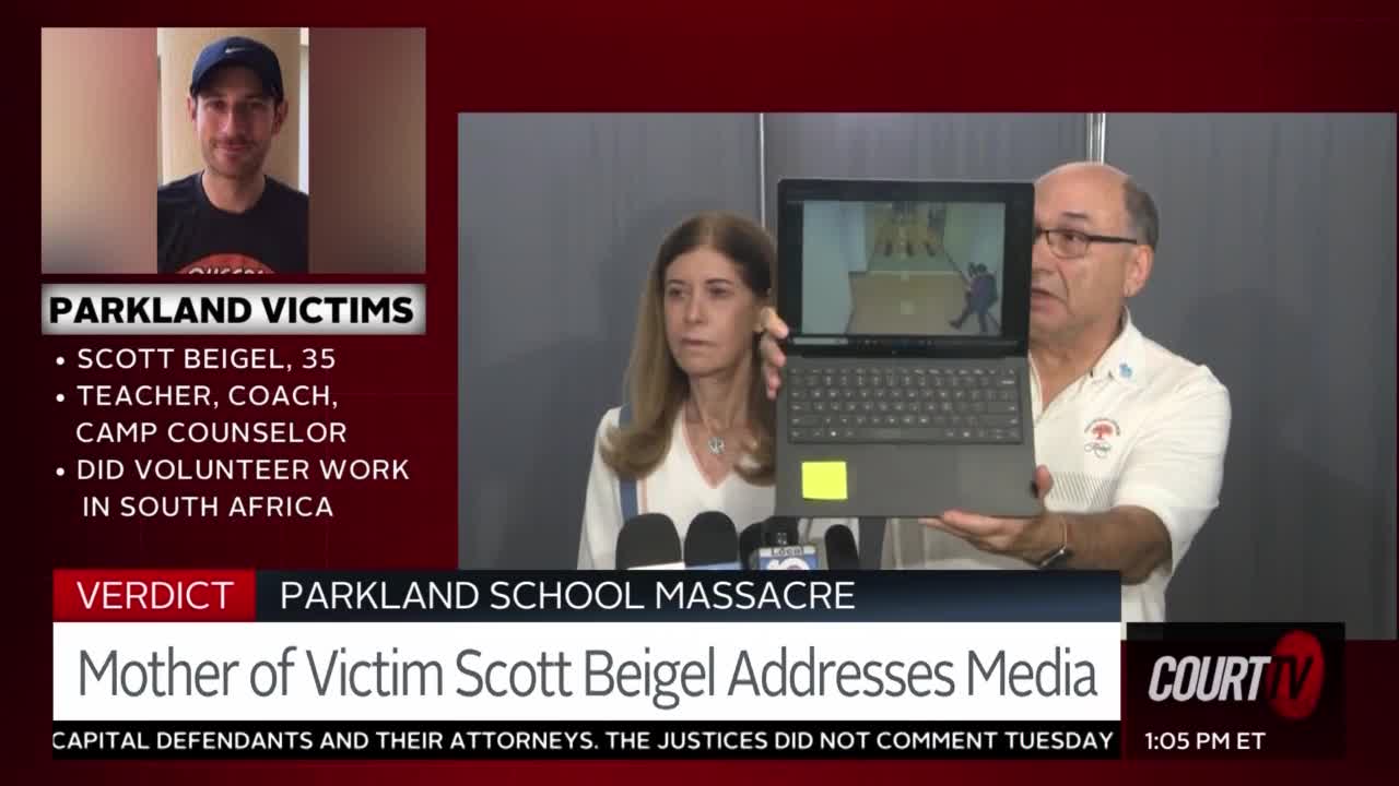 Family of Parkland Victim Scott Beigel Discuss Verdict | Court TV Video