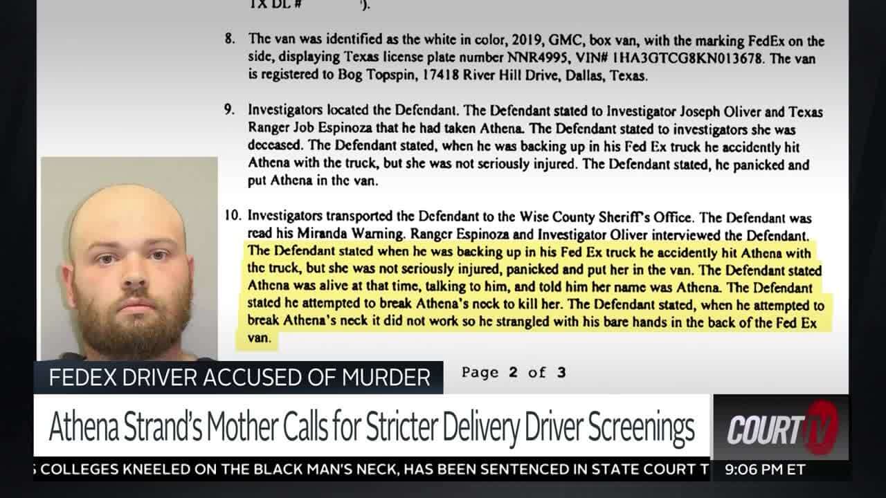 Details Released in Athena Strand Killing | Court TV Video