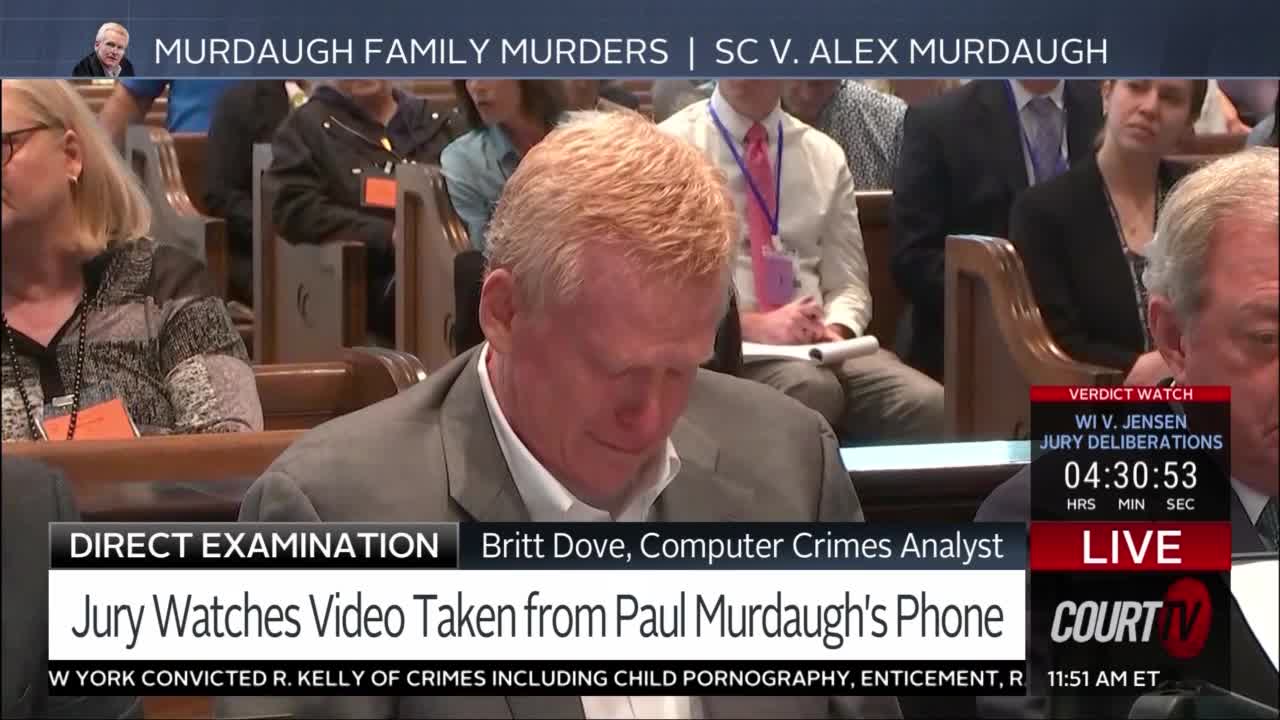 Jury Sees Last Video from Paul Murdaugh's Phone Before Killings | Court ...