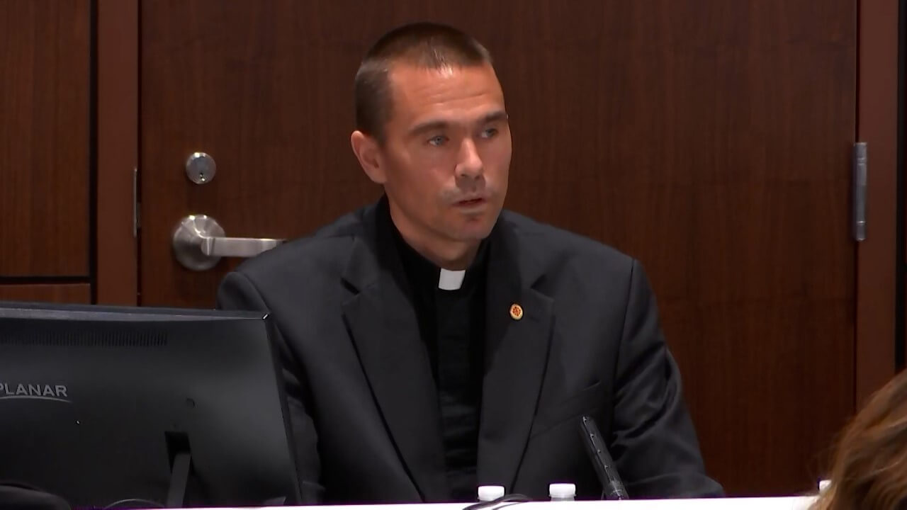 30-WI v. Brooks: Father Matthew Widder | Court TV Video