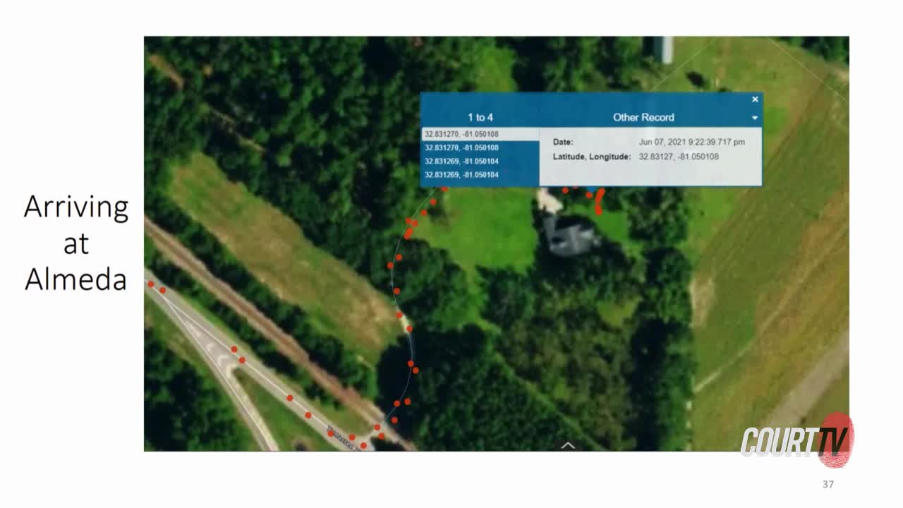 Special Agent Tracks Murdaugh's Movements Day of Murders | Court TV Video