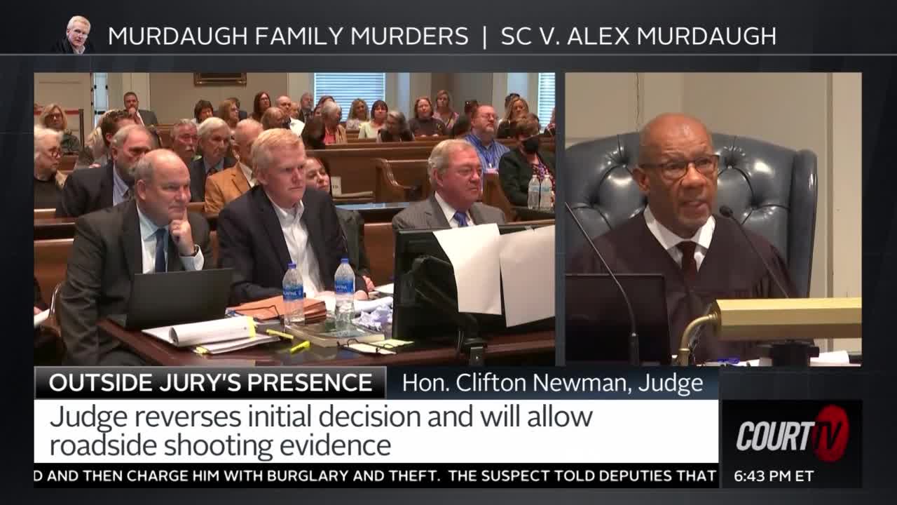 Murdaugh Judge to Allow Roadside Shooting Evidence | Court TV Video
