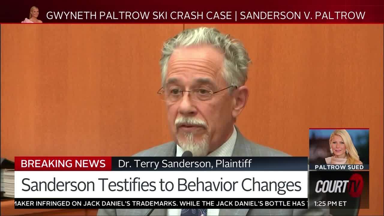 Plaintiff Says Ski Crash Made Him a Recluse | Court TV Video