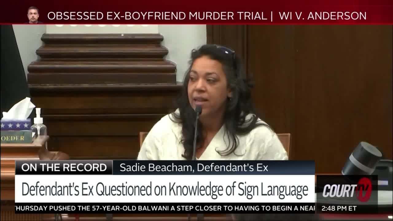 Beacham Questioned About Knowledge of Sign Language | Court TV Video