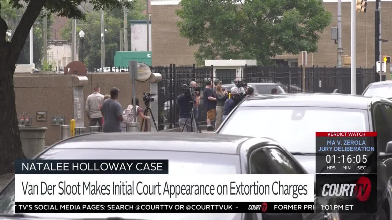 Joran Van Der Sloot Makes Initial Court Appearance in US | Court TV Video