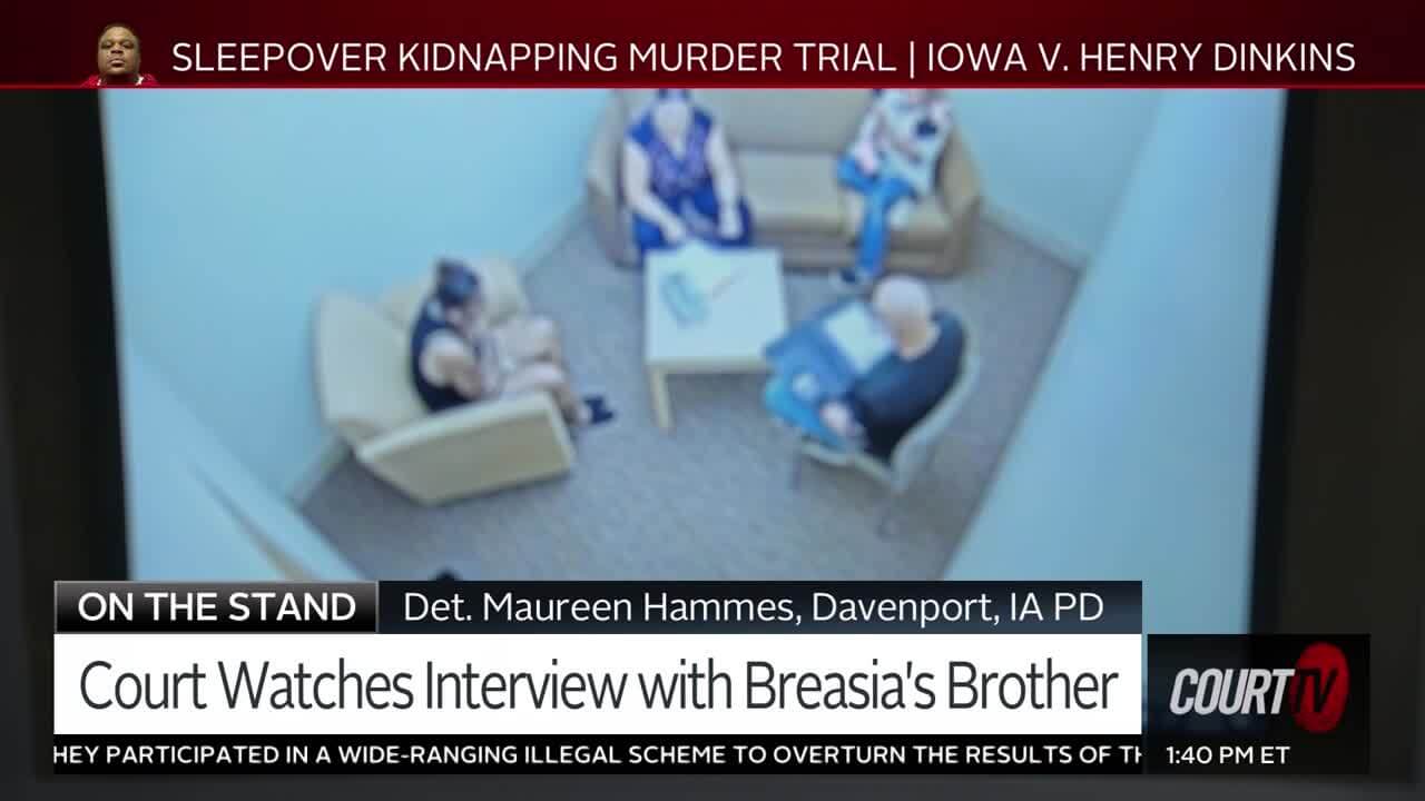 Brother: Dinkins Pulled Bleach and Knife from Trunk | Court TV Video