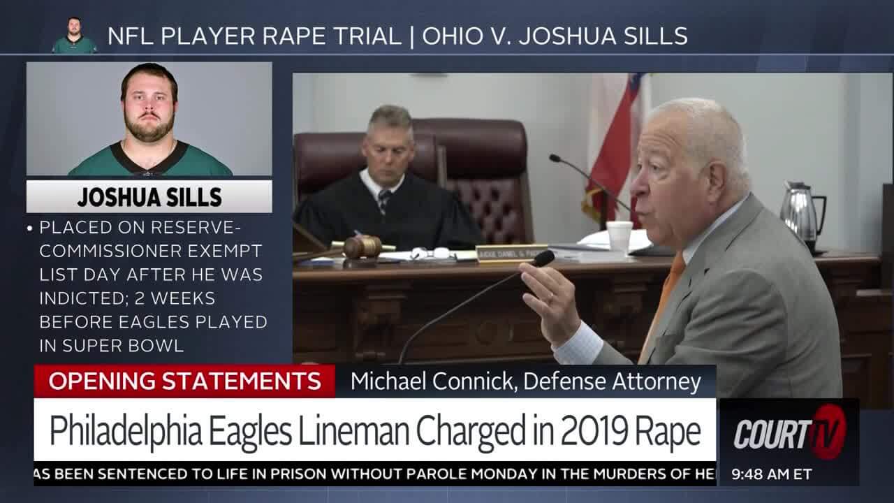 NFL Player Rape Trial: Defense Opening Statement | Court TV Video
