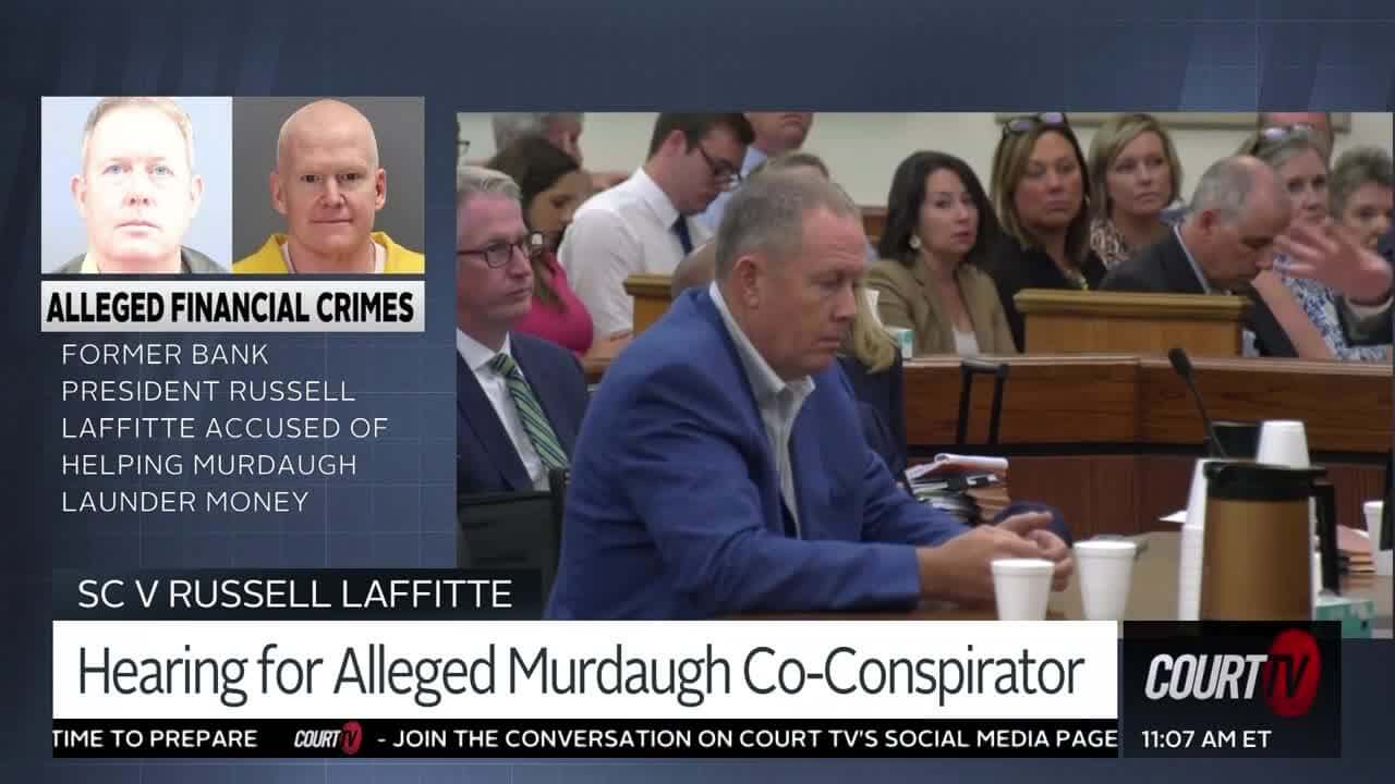 Hearing for Alleged Murdaugh Co-Conspirator, Russell Laffitte | Court ...