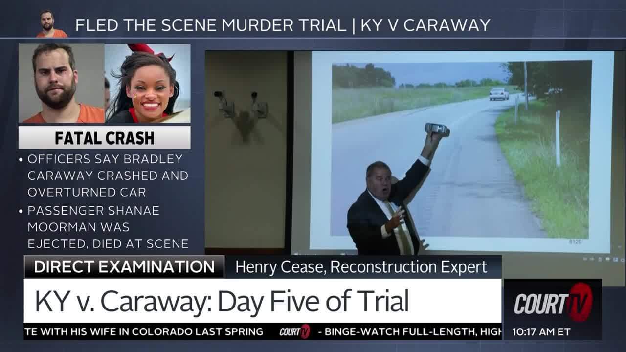 Fled The Scene Murder Trial Expert Says Caraway Wasnt Driving Court