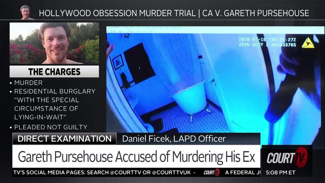 Hollywood Obsession Murder Trial Jury Sees Bodycam Video Court Tv Video
