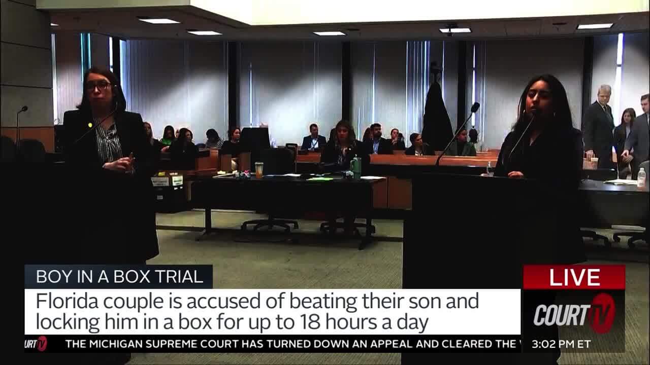 Tracy Ferriter Supports Husband at Trial | Court TV Video