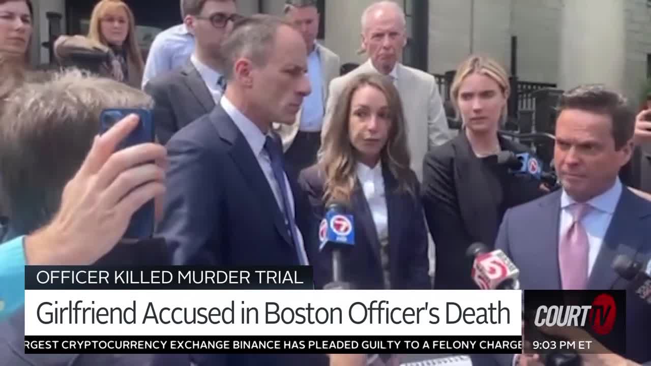 Girlfriend Accused in Boston Officer’s Death | Court TV Video