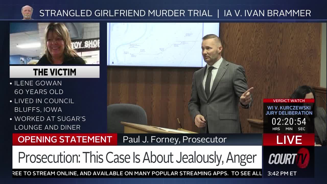Strangled Girlfriend Murder Trial Prosecution Opening Statement