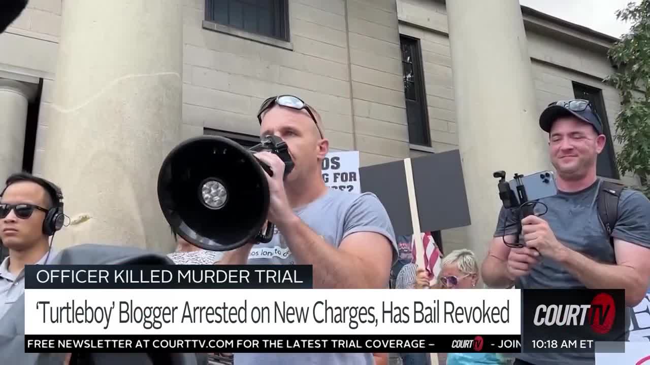 Karen Read Supporter 'Turtleboy' Jailed on New Charges | Court TV Video