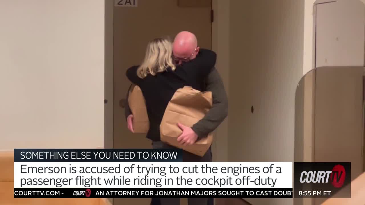 Pilot Accused of Trying to Cut Engines Released | Court TV Video