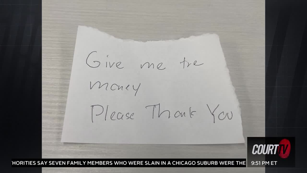 Bank Robber Demands Cash... But He's Super Nice So it's (Kind of) OK ...
