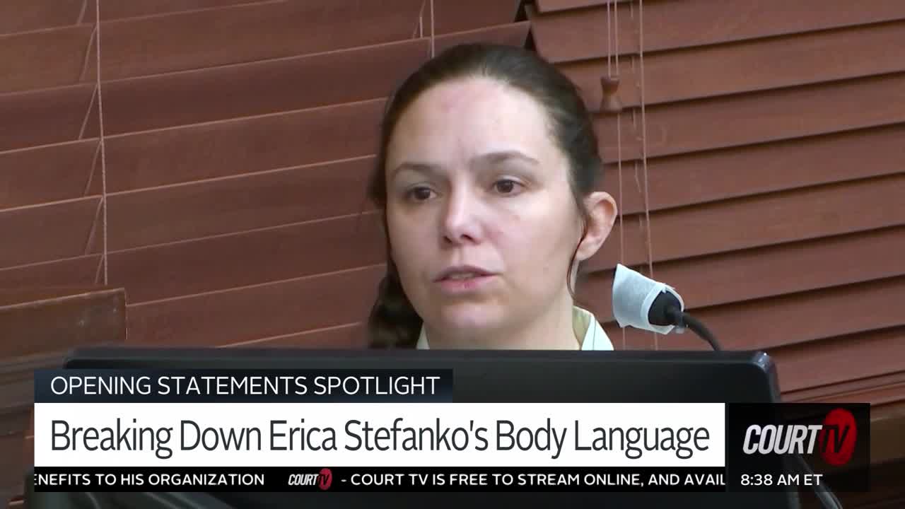 Expert Breaks Down Erica Stefanko's Body Language | Court TV Video