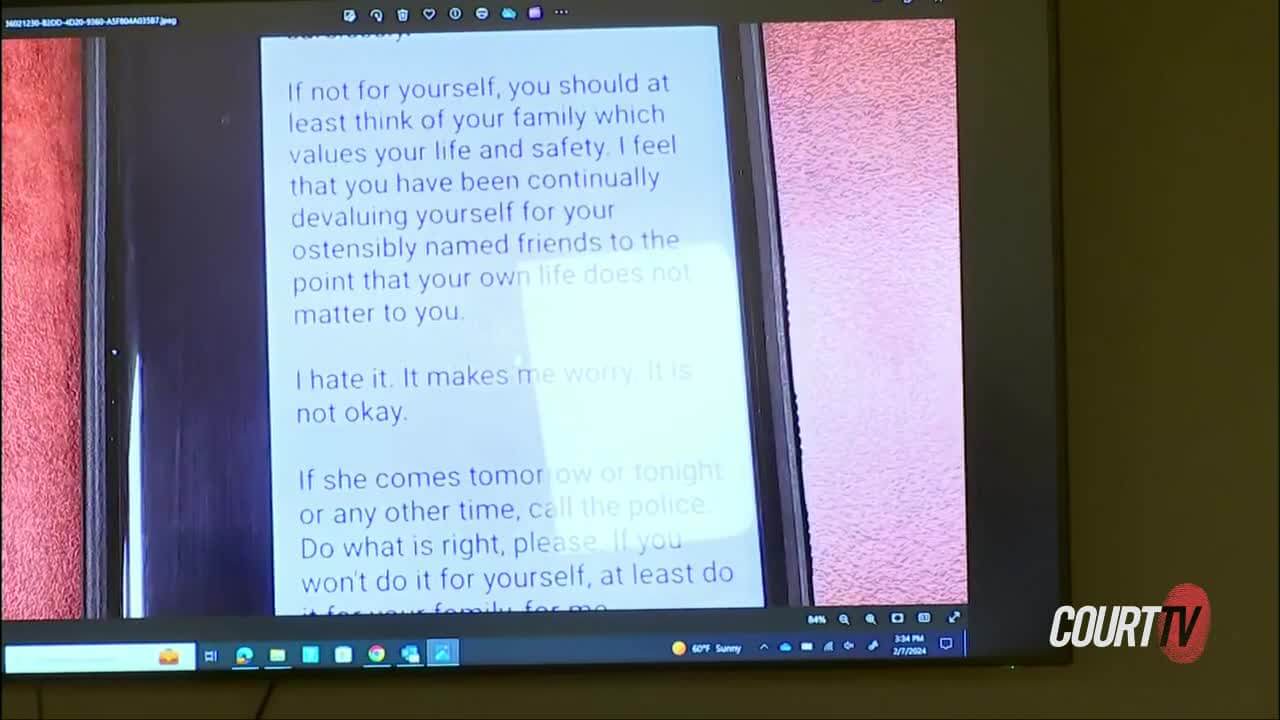 Victim's Son Shares Last Text with Mother Before Murder | Court TV Video