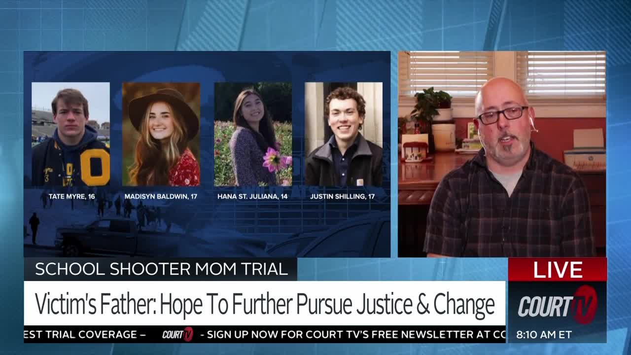 Justin Shilling's Father Speaks Out After Jennifer Crumbley Verdict ...