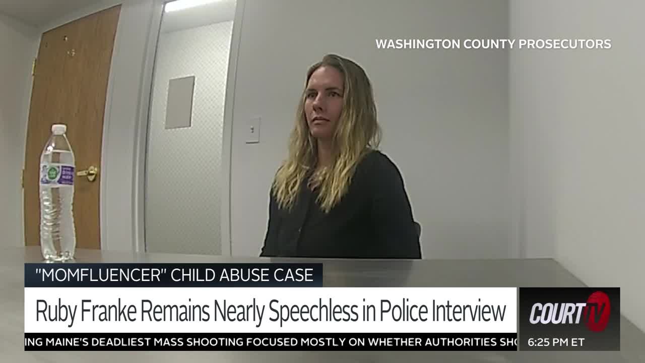 Ruby Franke Remains Nearly Speechless During Police Interview | Court ...