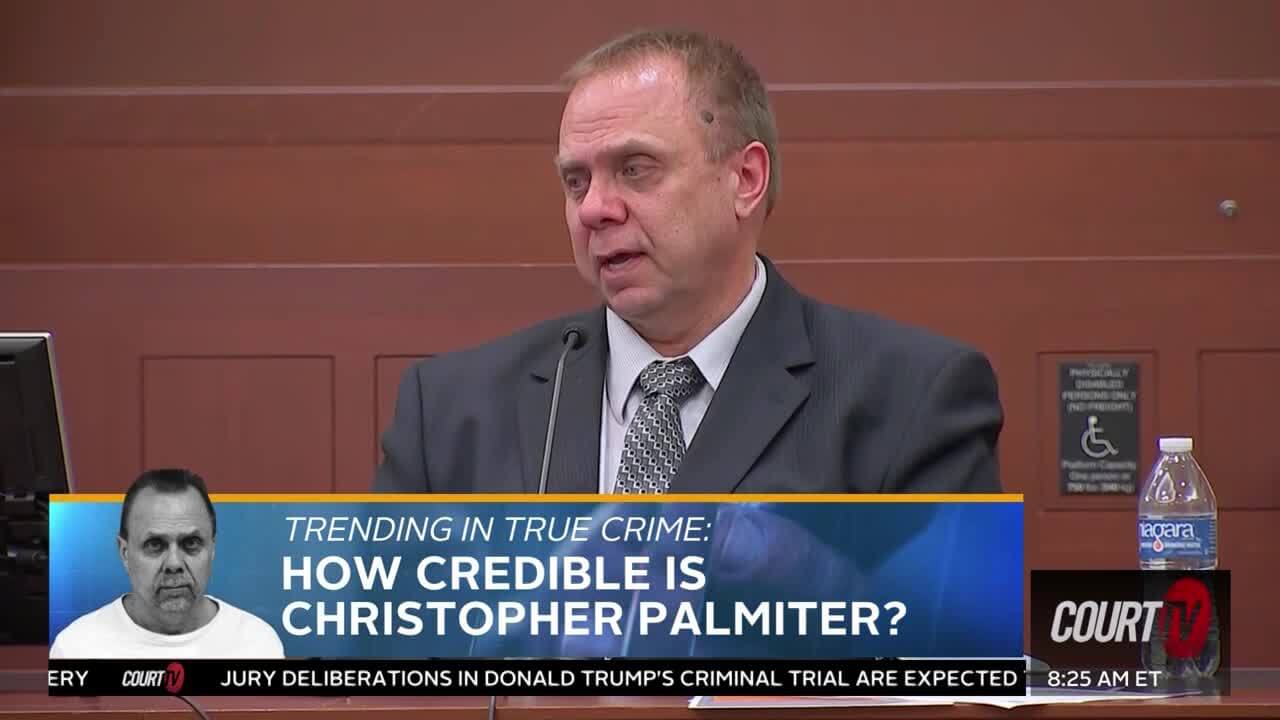 Missing Stepdaughter Trial: Christopher Palmiter Testifies | Court TV Video