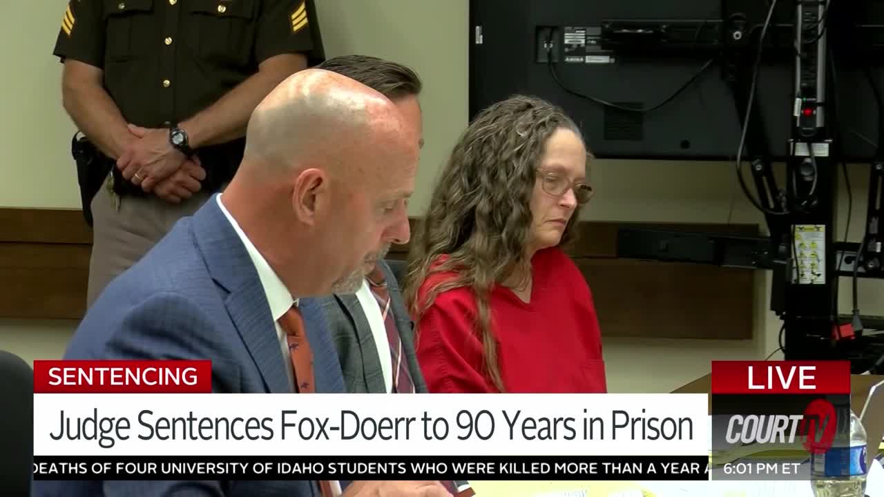 Elizabeth Fox-Doerr Sentenced to 90 Years for Husband's Murder | Court ...