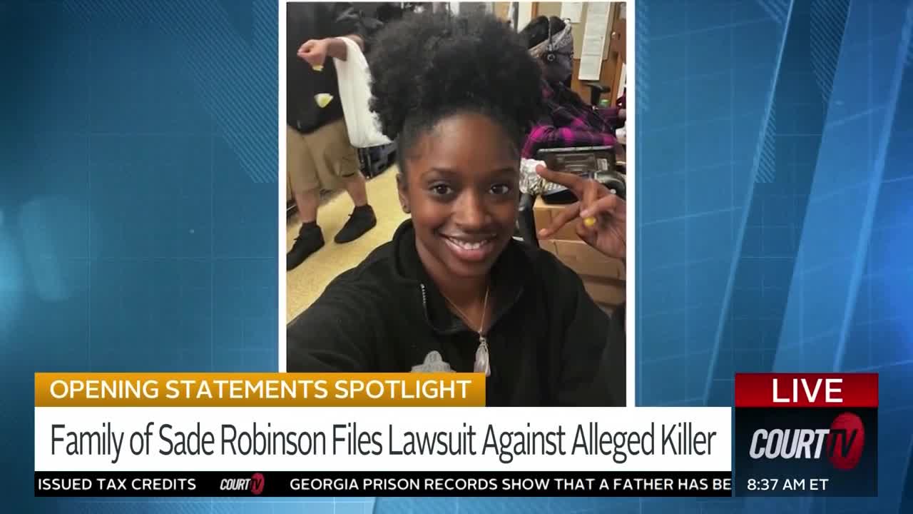 Family of Sade Robinson Files Lawsuit Against Alleged Killer | Court TV ...