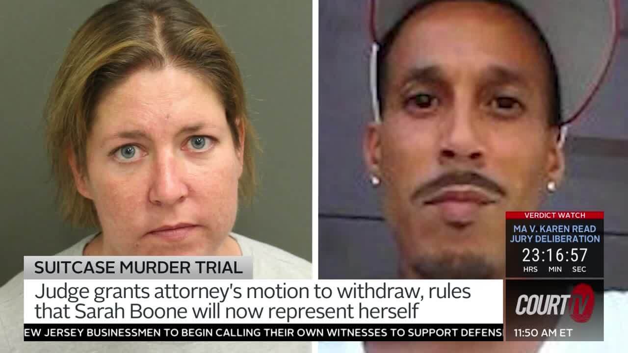 Judge Rules Sarah Boone Must Represent Herself at Murder Trial | Court ...