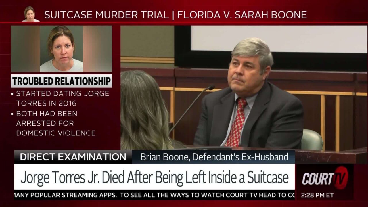 Sarah Boone's Ex-Husband Takes the Stand in Suitcase Murder Trial ...