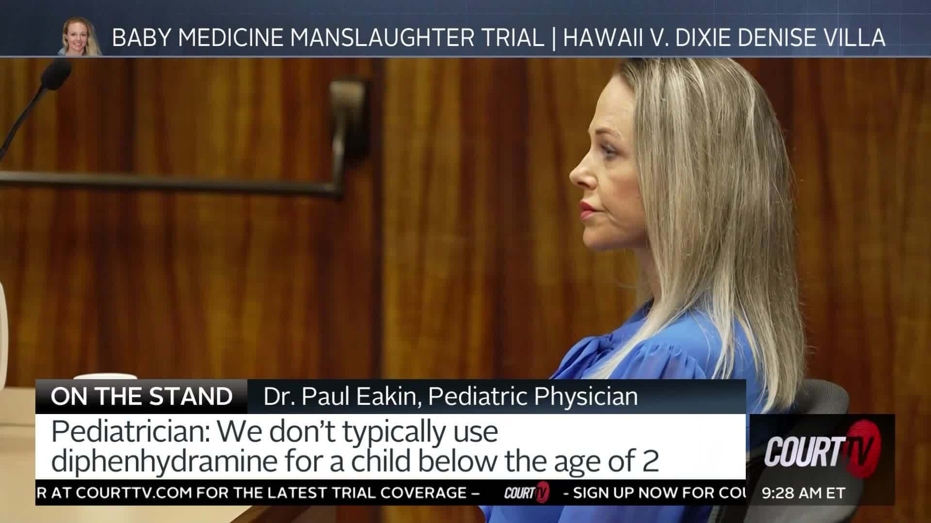 Pediatrician Outlines Effects of Diphenhydramine in Babysitter's Trial ...
