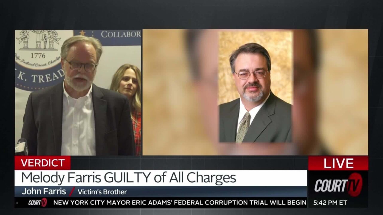 Victim's Brother Speaks After Melody Farris Found Guilty of All Charges | Court TV Video