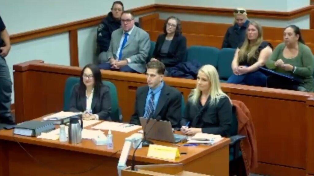 Bryan Kohberger, wearing a suit, fights to strike death penalty | Court TV