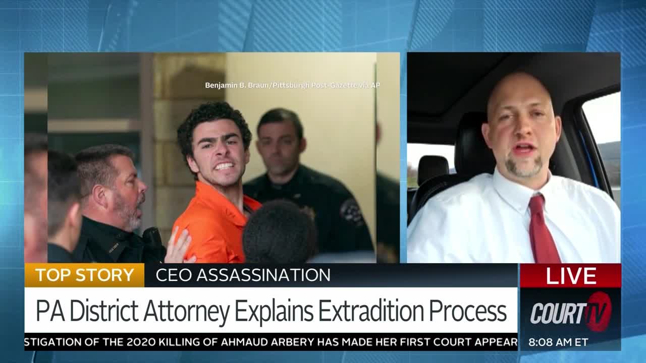 PA District Attorney Peter Weeks Discusses Luigi Mangione Case | Court ...