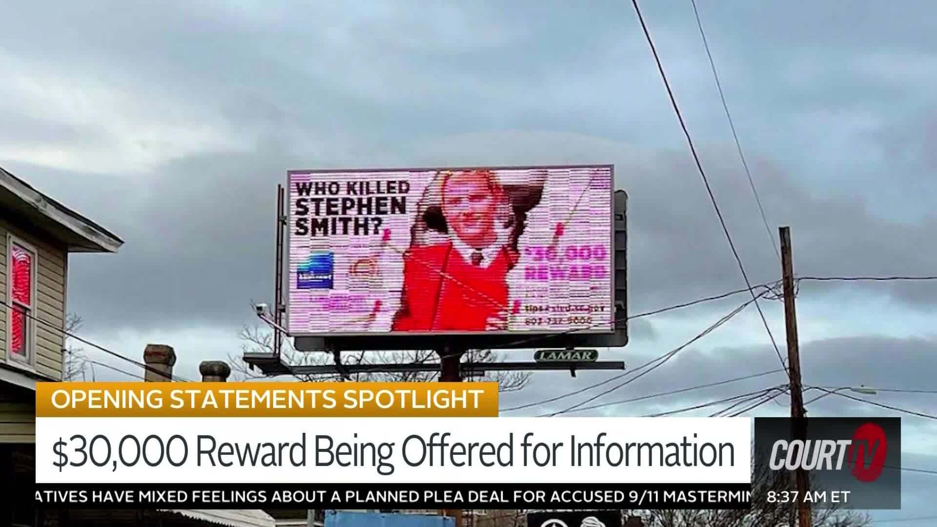 Billboards, Reward Focus New Attention on Stephen Smith Case | Court TV ...