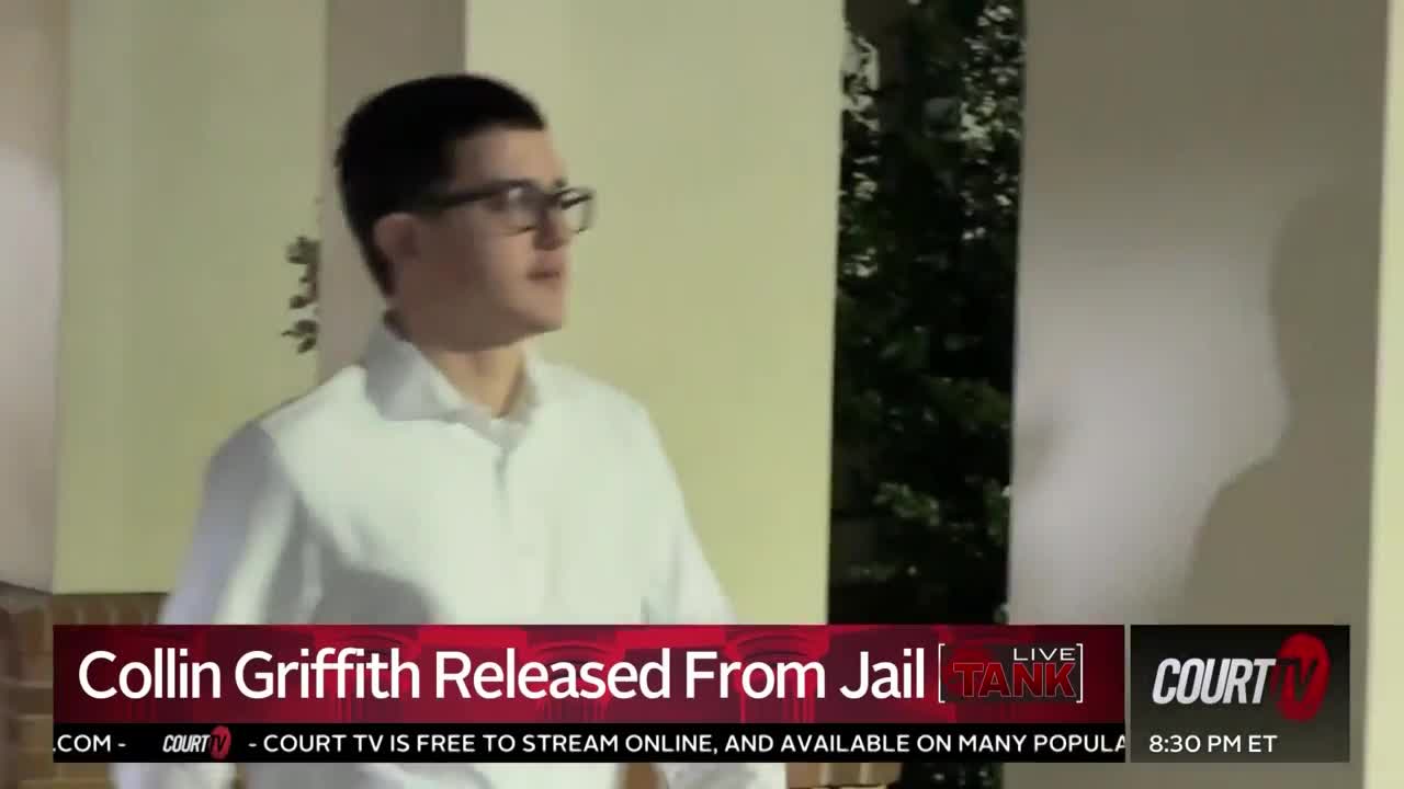 Collin Griffith Walks out of Jail After Being Processed and Released ...
