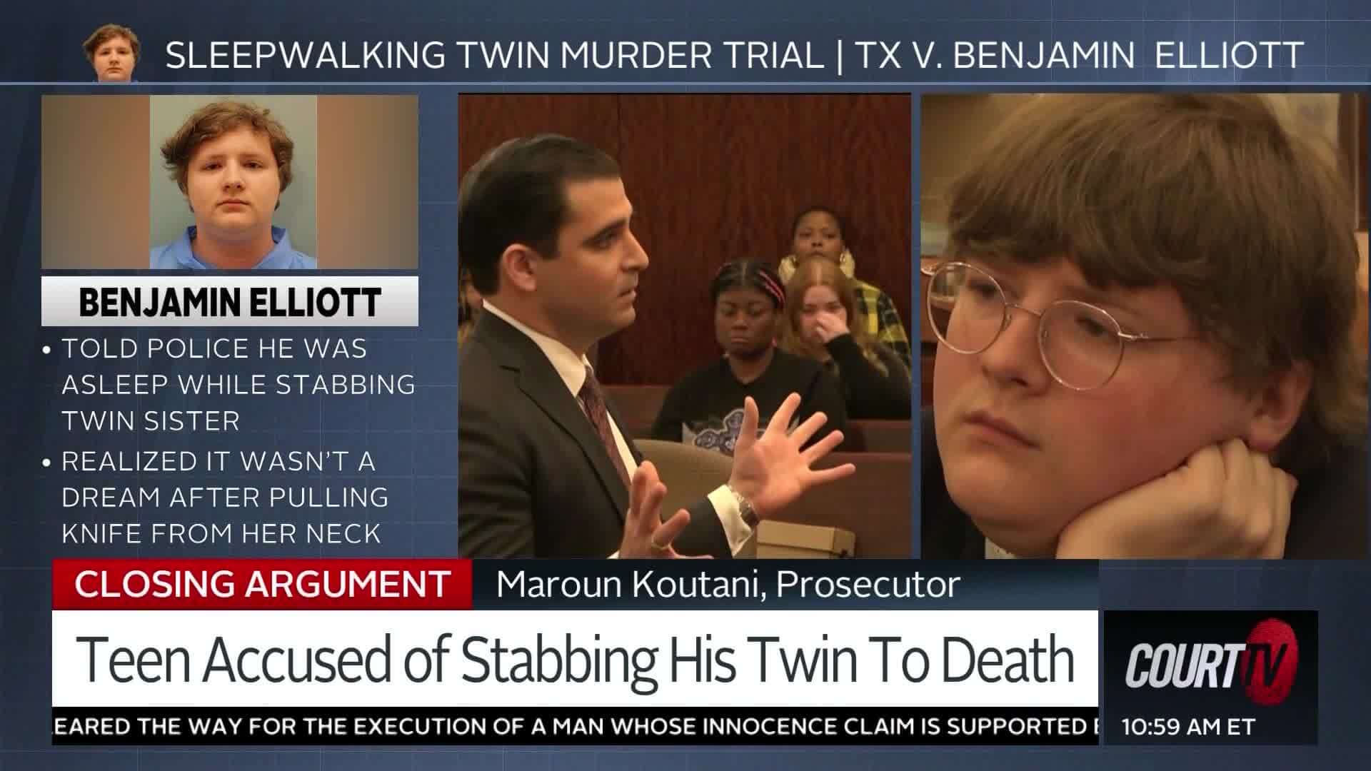 Sleepwalking Twin Murder Trial: Prosecution's Closing Argument | Court ...