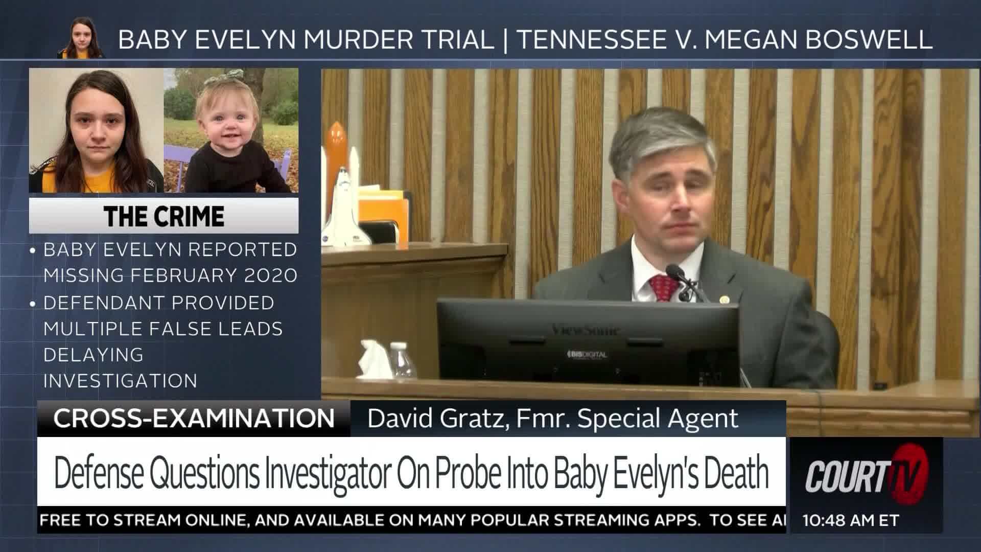 Megan Boswell's Defense Asks About 'Tin Foil Hats' | Court TV Video