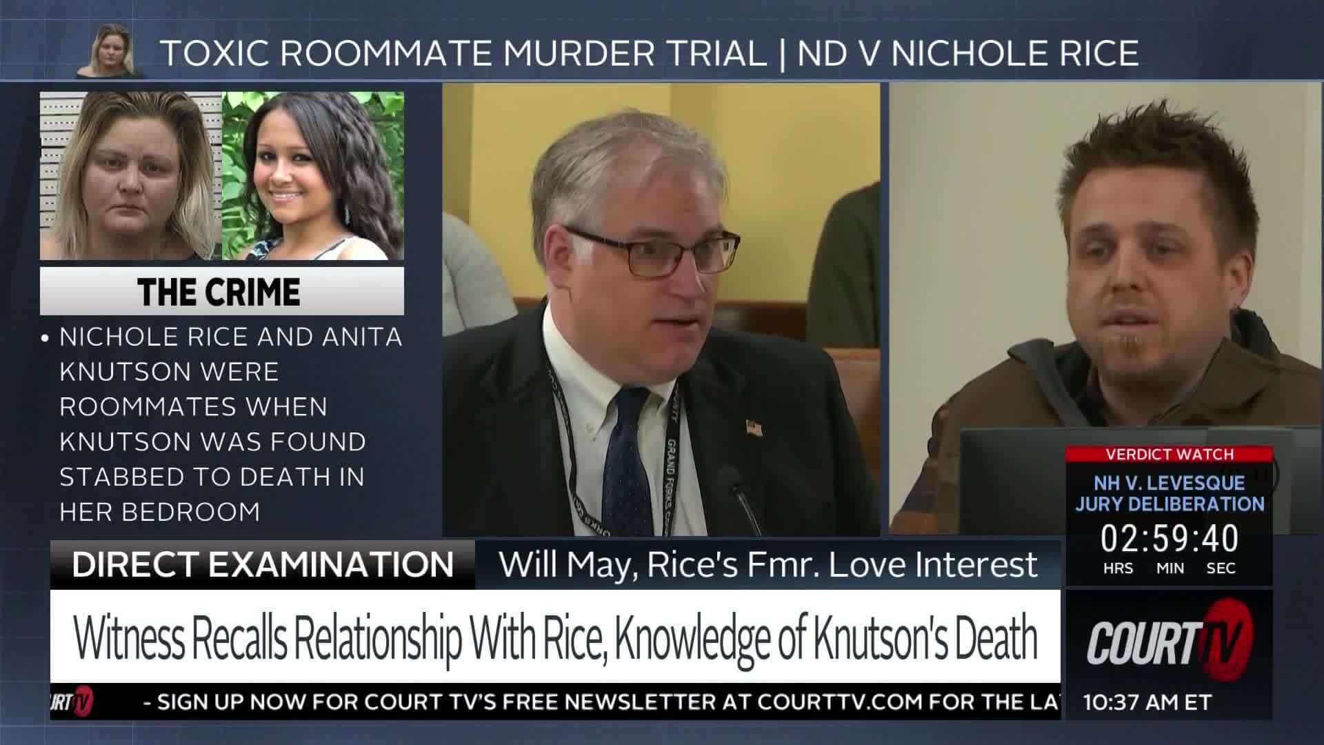 Will May: Nichole Rice Said That 'She Had Killed Anita' | Court TV Video