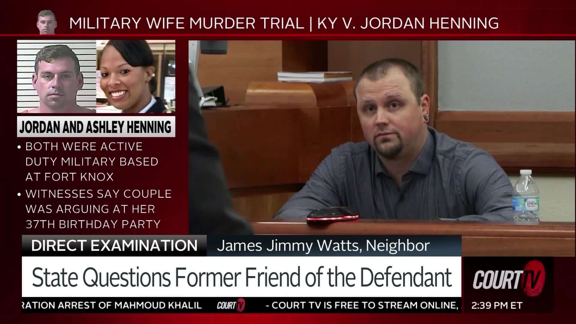 Friend: Jordan Henning Said He Had A 'Top 10 List' Of Threats | Court ...