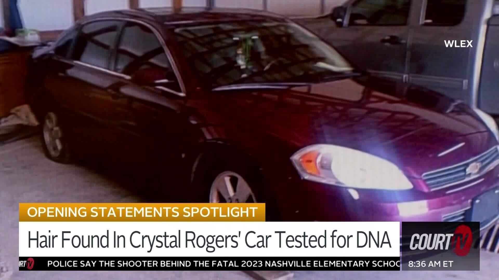Hair Found In Crystal Rogers' Car Tested For DNA | Court TV Video