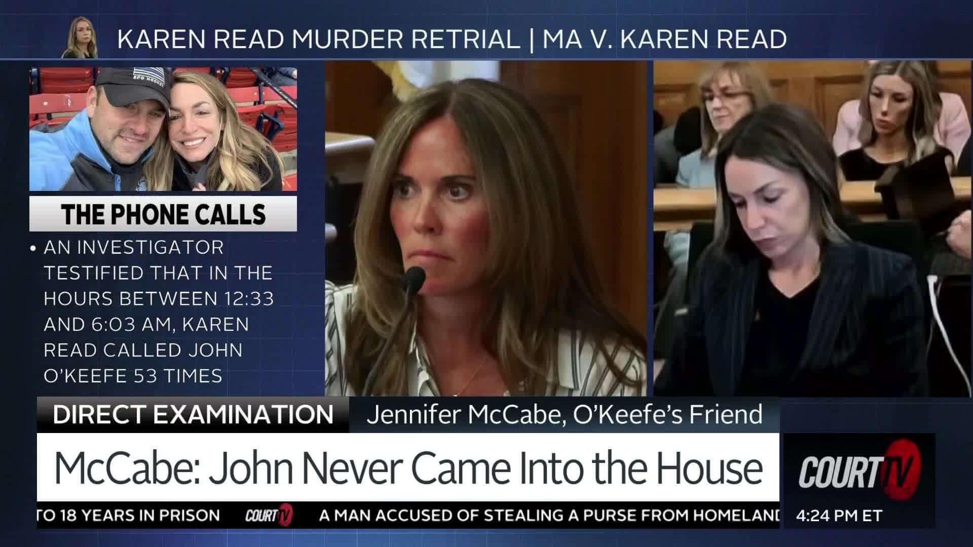 Jennifer McCabe Describes Karen Read's Phone Call: 'She Was Hysterical ...