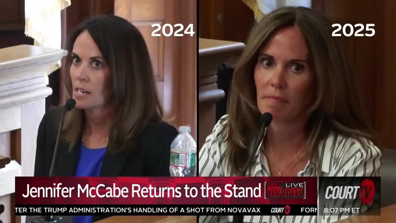Jen McCabe 2024 vs. Jen McCabe 2025 | Court TV Video