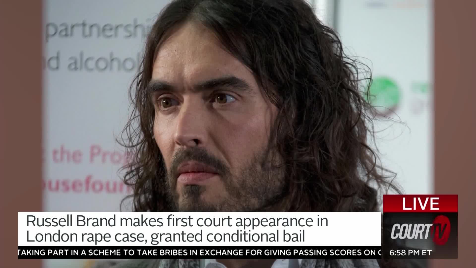 Russell Brand Granted Bail in First Court Appearance in London Rape ...
