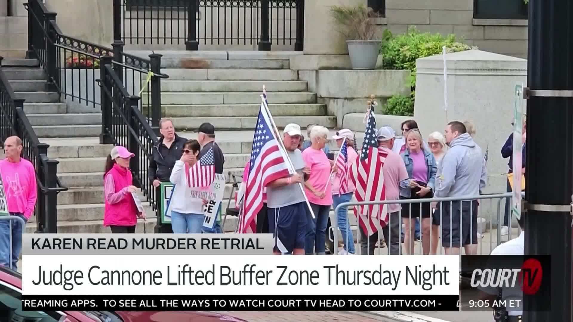 Karen Read Retrial: Judge Cannone Eases Buffer Zone Restrictions ...